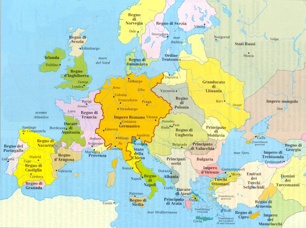 1350 europa - Appunti di Storia